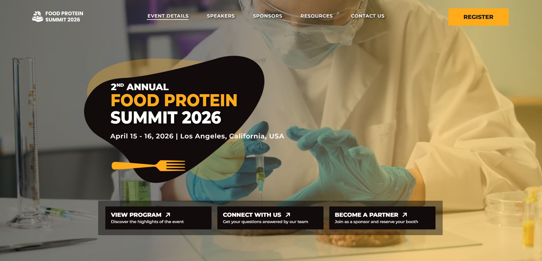 Food Protein Summit 2026 | Register Now